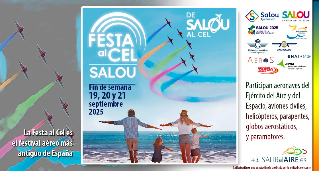 19 a 21-S.- Festival aéreo "Festa al Cel" - Salou.